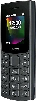 Nokia 106 Single Sim, Keypad Phone with Built-in UPI Payments App, Long ...