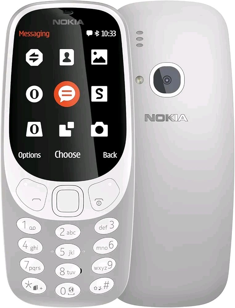 Nokia 3310 Dual SIM Keypad Phone with MP3 Player, Wireless FM Radio and ...
