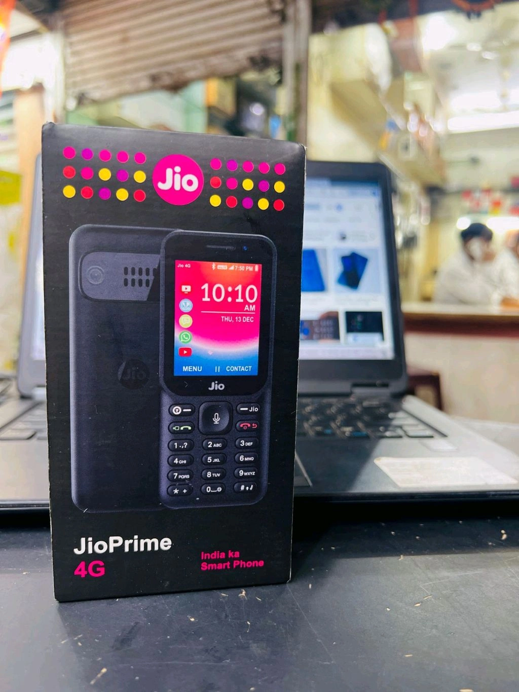 Jio New Launch Mobile 4g Support Black Look F320 Model