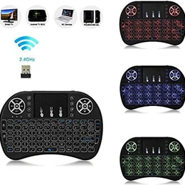 Mini 2.4GHz Wireless Touchpad Keyboard with Mouse (with Backlight) for ...