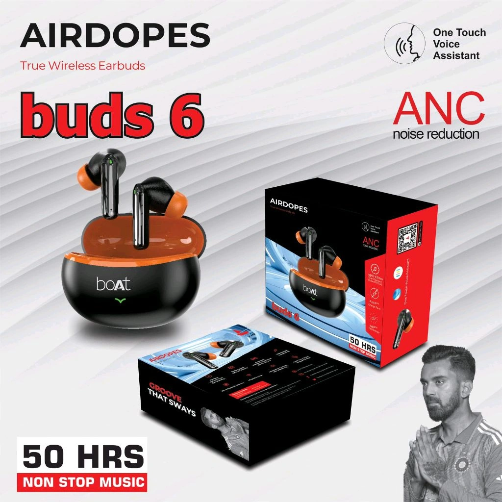 New Tws Buds 6 Amazing Quality With Display