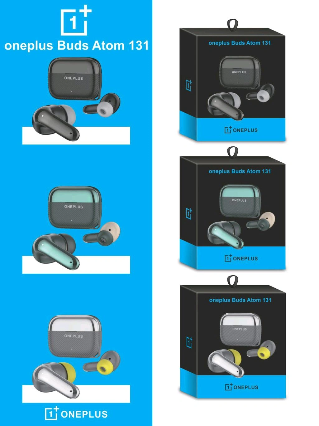 One Plus Airdopes Atom B-131 Heavy Sound Quality Earbuds Available New 🆕