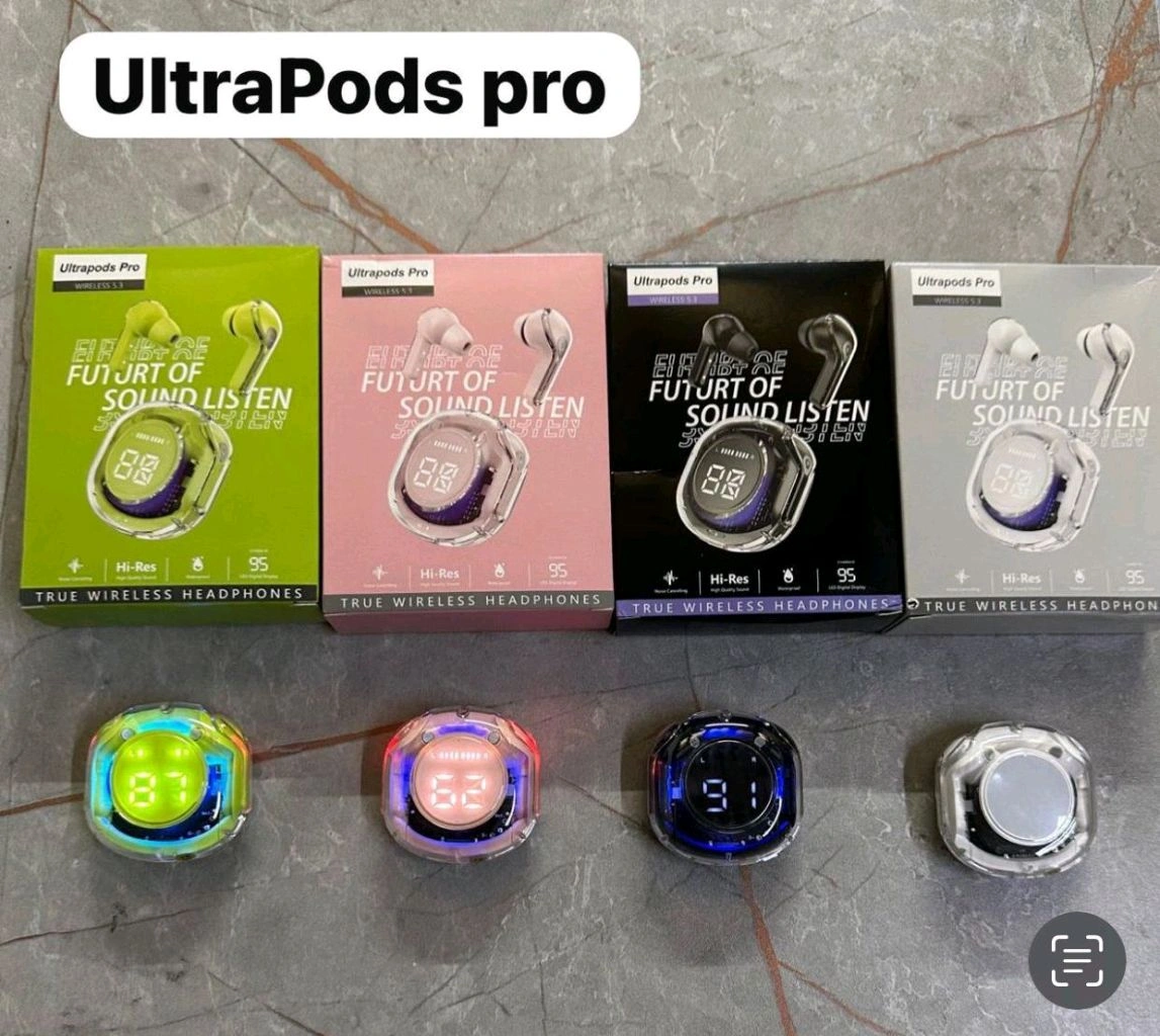 Ultra Pods Pro Og Quality Touch Sensor Heavy Sound Earbuds