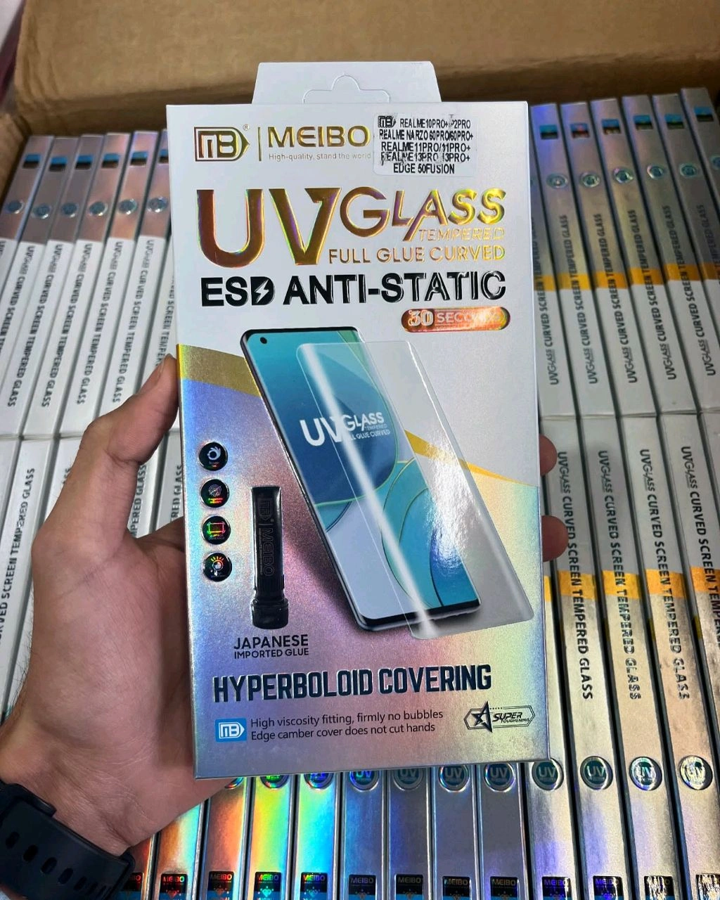 Meibo Uv Tempered Glass Full Protection (Vivo)