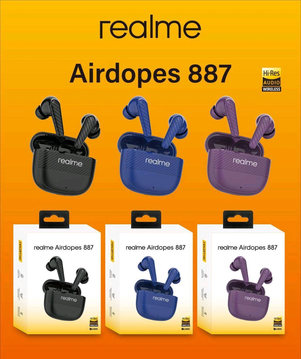 Realme Airdopes R-887 Heavy Imported Sound Quality Earbuds