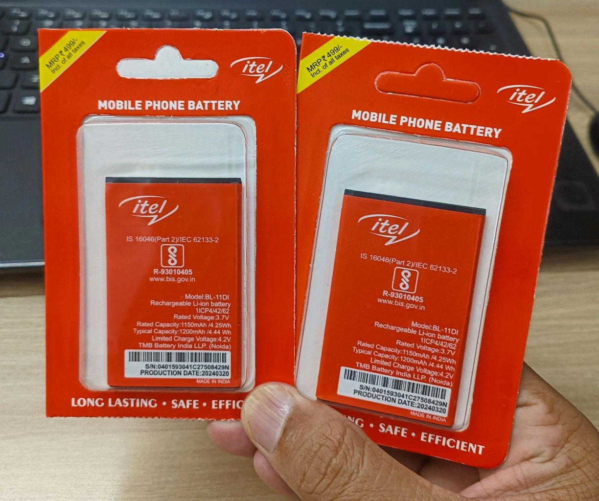 Itel BL-11Di Og Quality Box Pecking Mobile Phone Battery