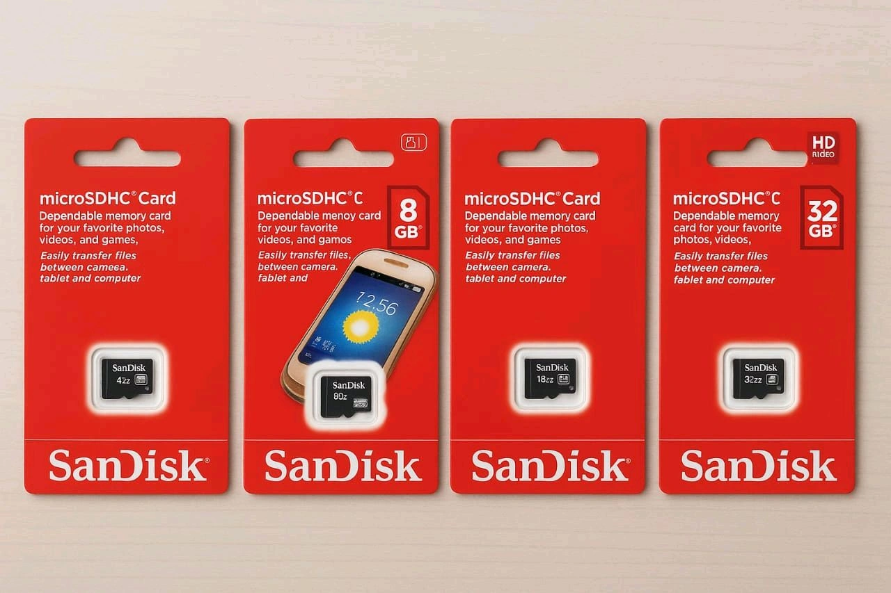 SanDisk Micro SDHC Memory Card