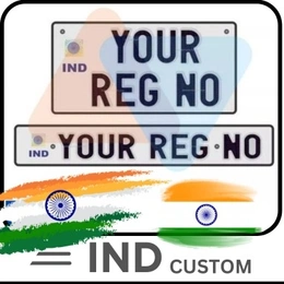 IND Custom Plates - Try Sticker