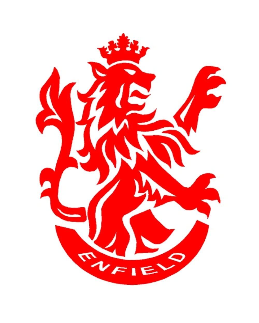 Enfield Lion Logo Vinyl Radium Sticker / Bullet