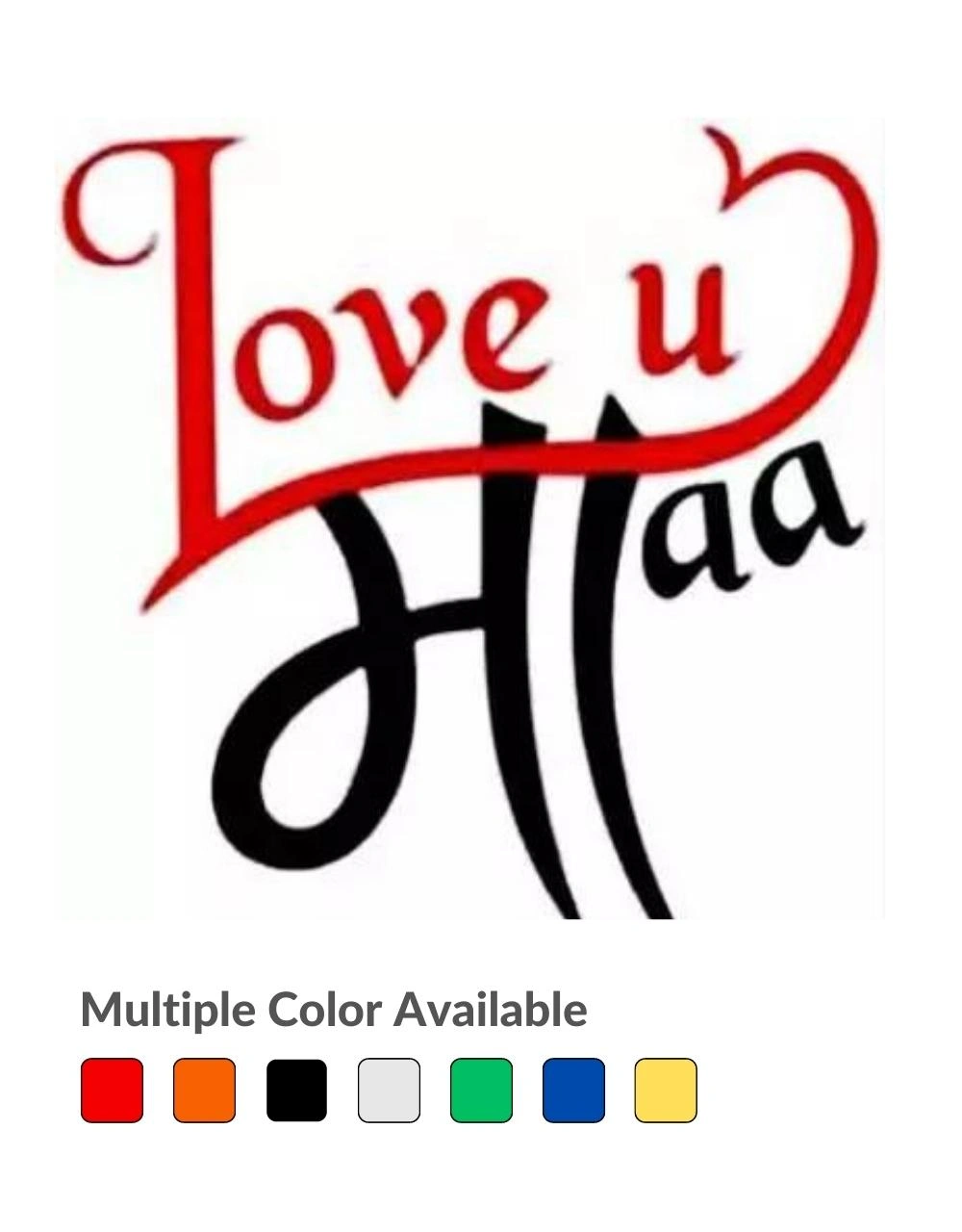 Buy Now - Maa Stickers at Rs.@39/- Only | Try Sticker