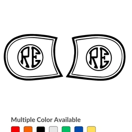 Royal Enfield Creative Vinyl Radium Sticker / Bullet