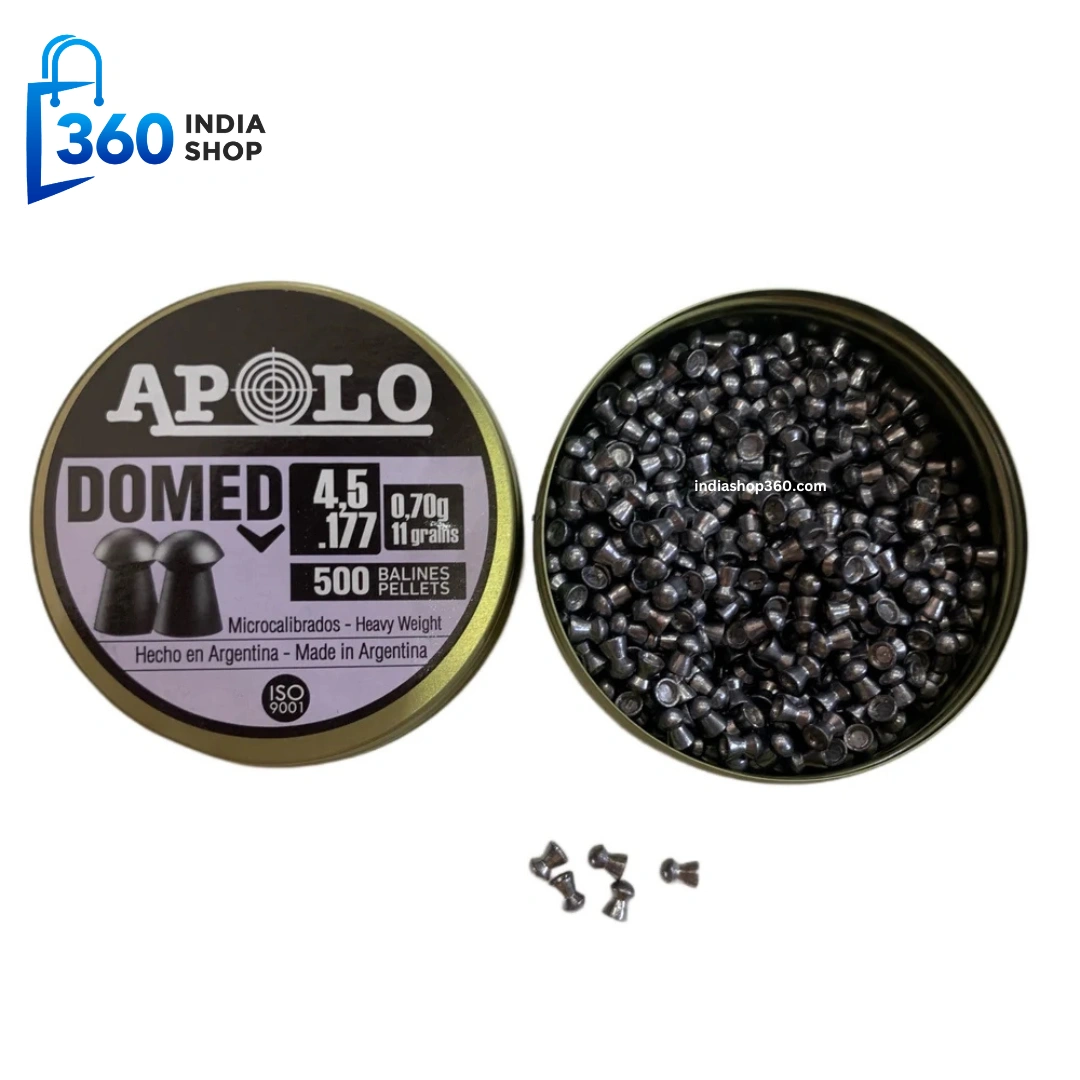 Silver Apolo Domed Air Pellets