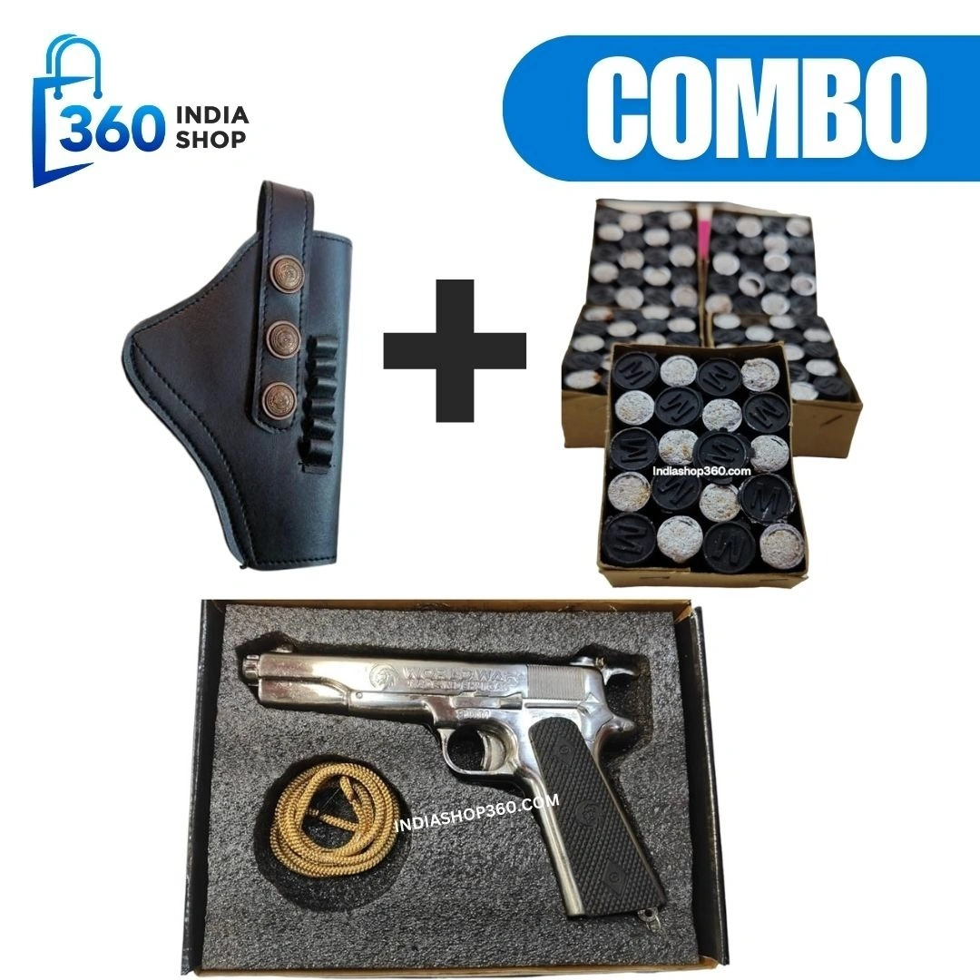 World War Silver Sound Gun | Combo Price | Cork Gun For Diwali & Other ...
