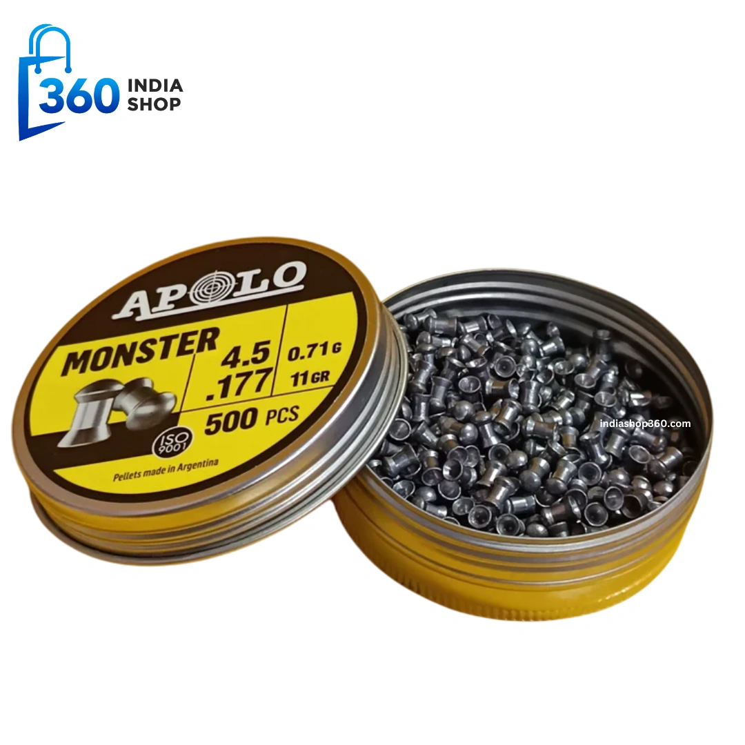 Apolo Monster Airgun Pellets, 0.17 Cal 4.5mm