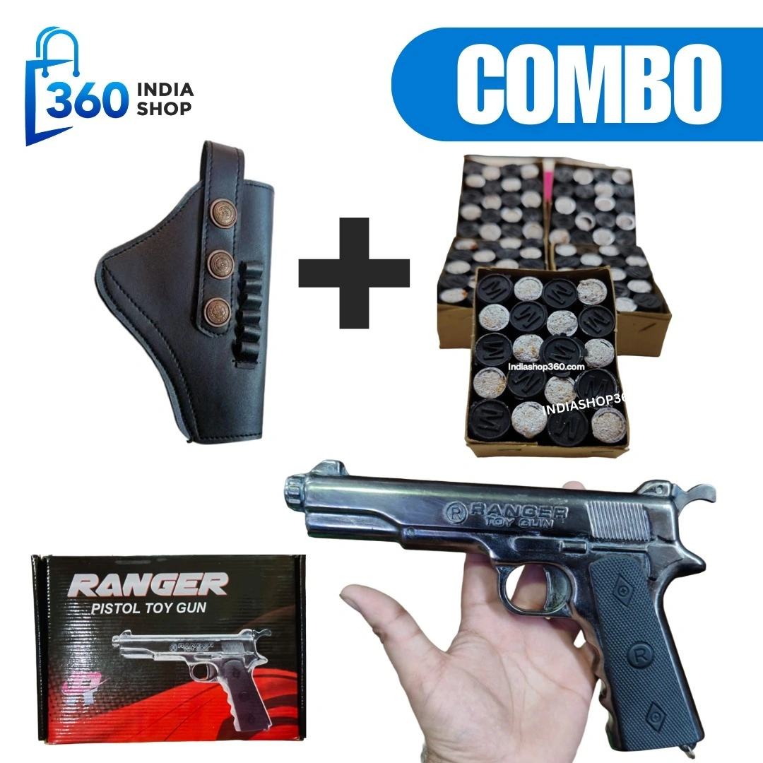 Ranger Silver Sound Gun COMBO | Gun + 3 Box Cork + Cover | Ranger Sound ...