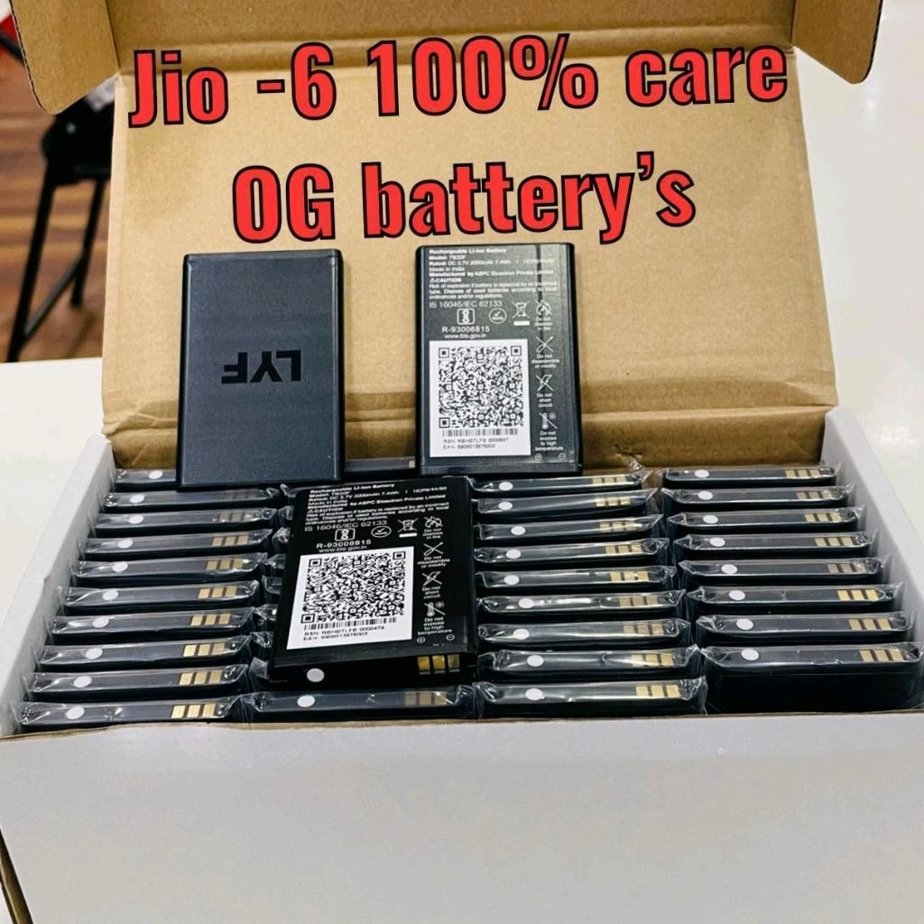 Jio 💯% Care Og Battery