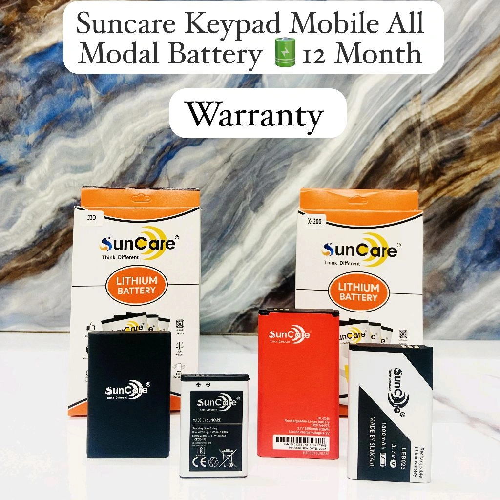Suncare Keypad Mobile All Modal Battery 🔋 1year Warranty