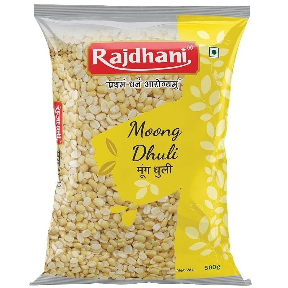 Rajdhani Moong Dhuli 500g