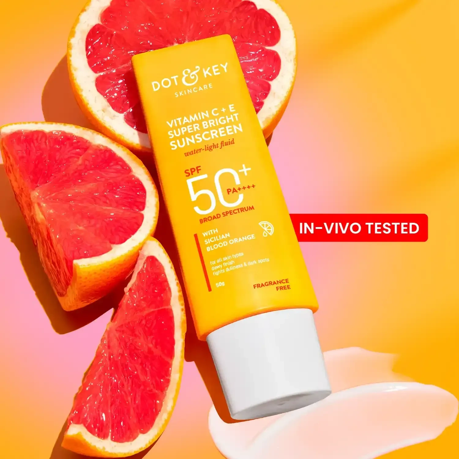 Dot & Key Vitamin C+E Super Bright Sunscreen Spf 50+ 50g