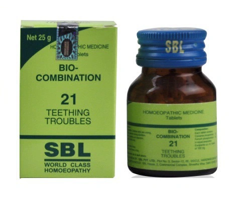 Bio-Combination No. 21 for Teething Troubles in children