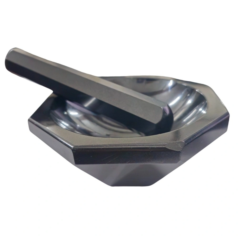 AGATE Pestle & Mortar 4 inch - Premium Quality for Culinary & Medicinal ...