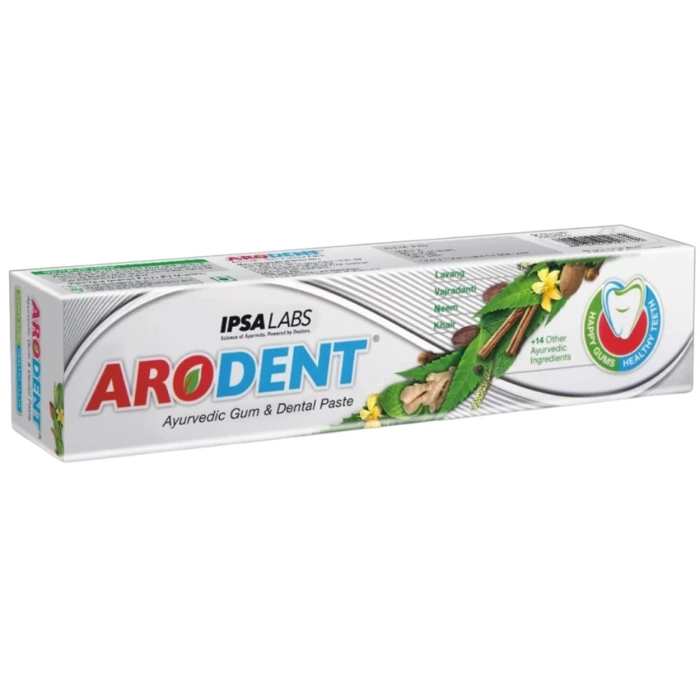 Arodent Ayurvedic Gum & Dental Toothpaste (200g) - Natural Oral Care at ...