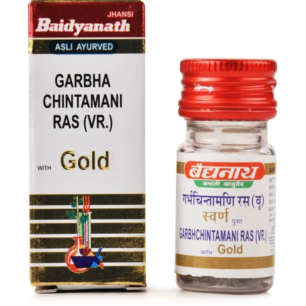 Baidyanath Garbha Chintamani Ras Vr (Swarna Yukta)