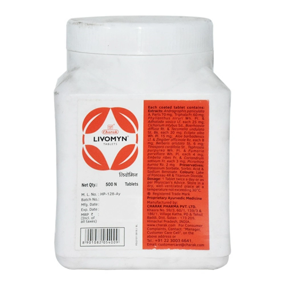 Charak Livomyn Tablet 500Tab