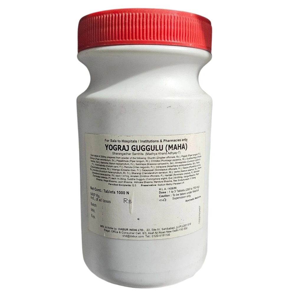 Dabur Mahayograj Guggulu (1000tab) Yograj Guggulu (MAHA)