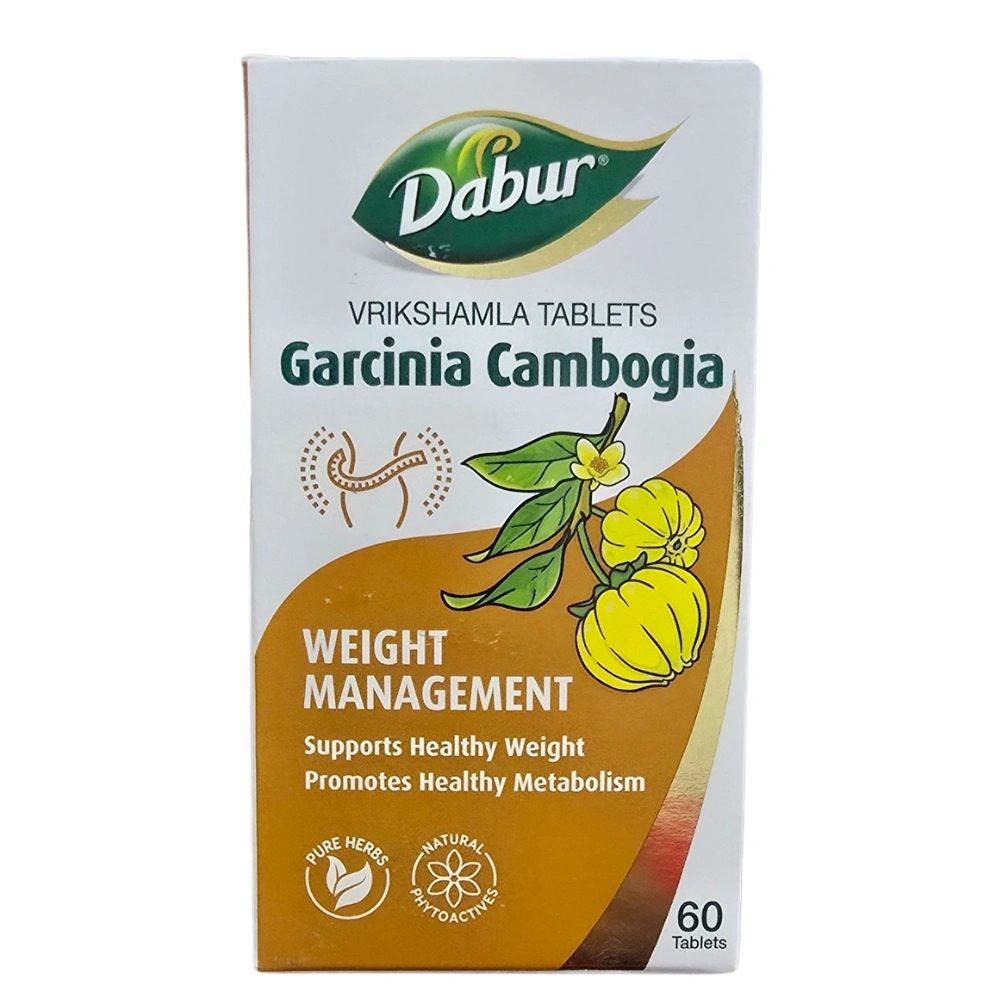 Dabur Vrikshamla (Garcinia Camboga) Tablets (60tab) - Ayush Pharmacy