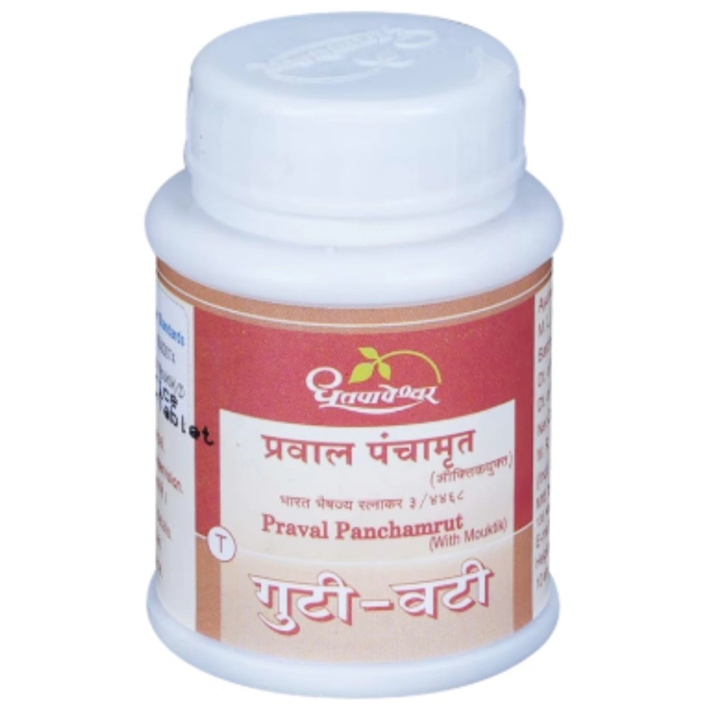Dhootapapeshwar Praval Panchamrit (Moti Yukt) (25tab)