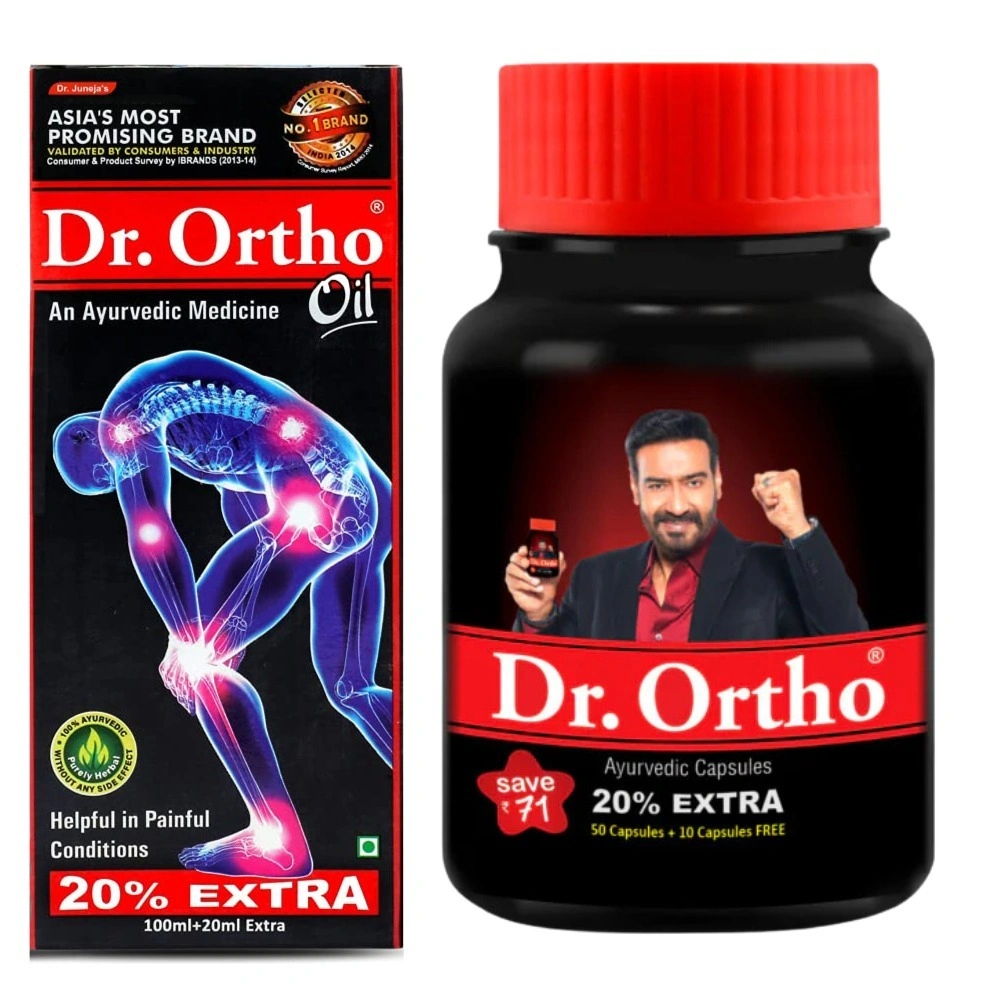 Dr. Ortho Oil (120ml) + Dr. Ortho Capsules (60caps)