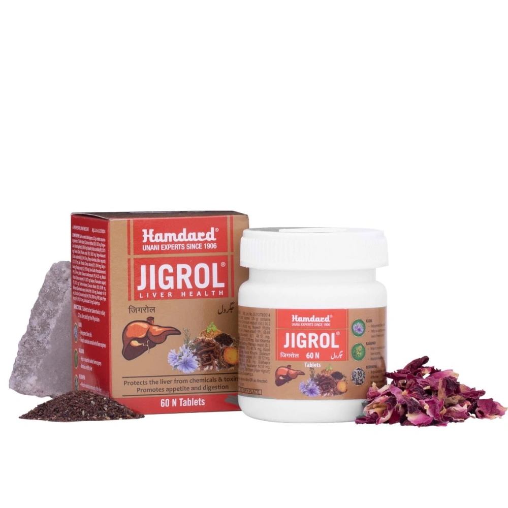 Hamdard Jigrol Liver Health Tablet (60tab)