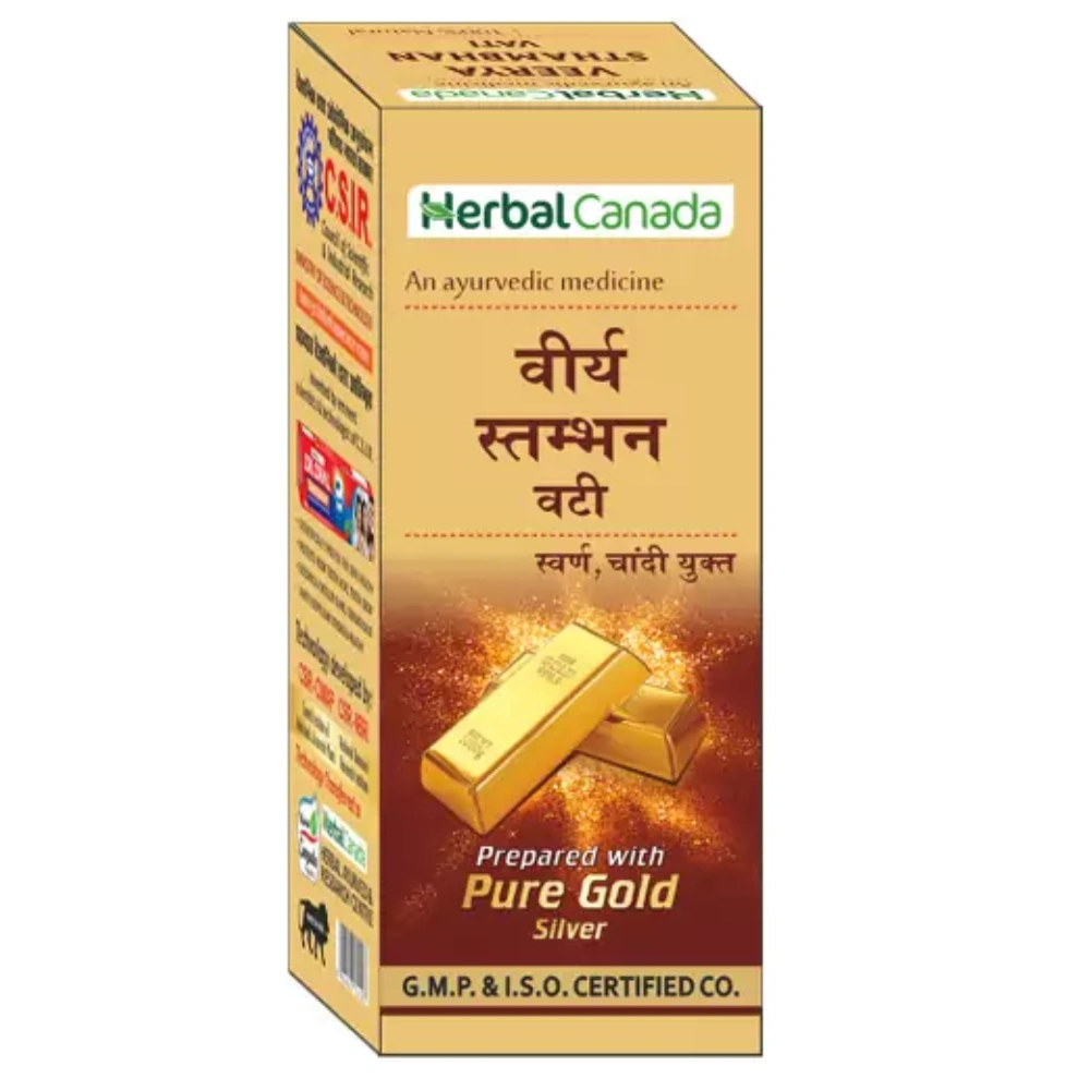 Herbal Canada Virya Stambhan Vati (25 Tablets) - Natural Solution for ...