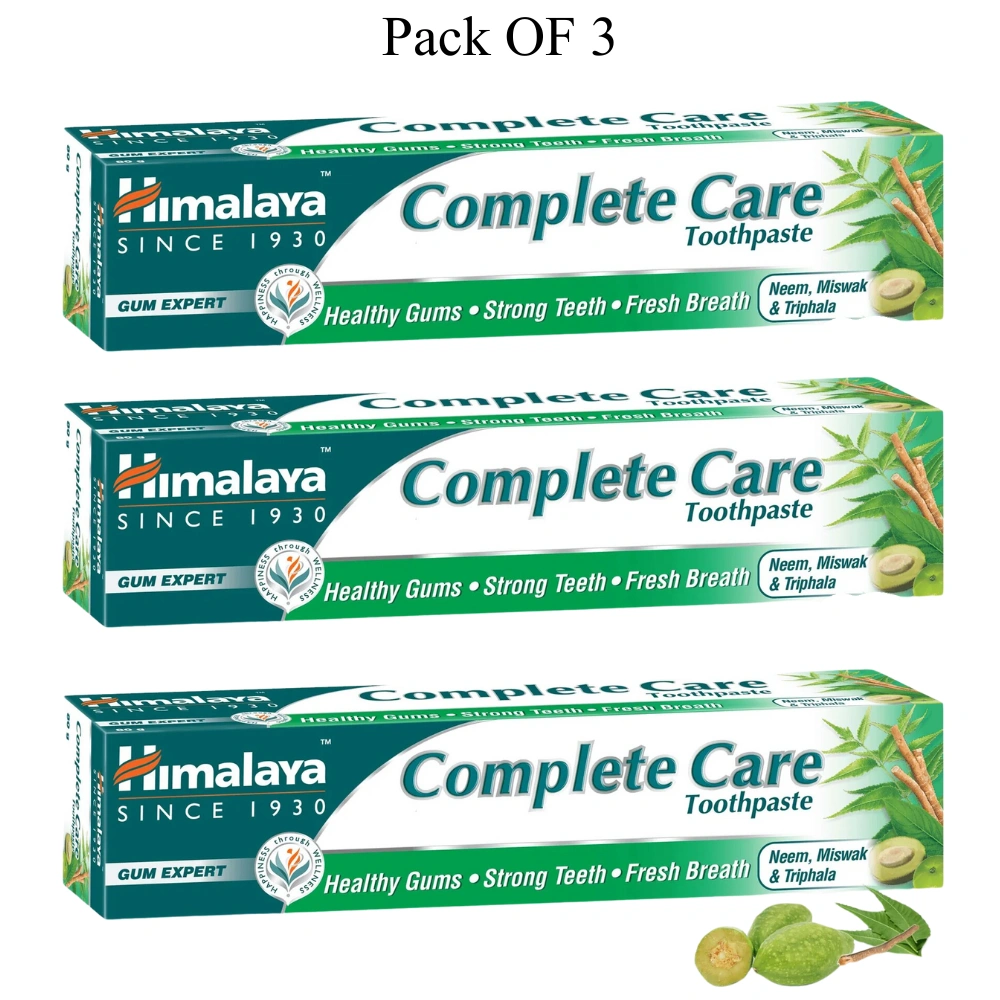 Himalaya Complete Care Toothpaste (80g) (Pack Of 3)