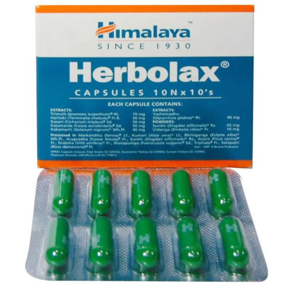 Himalaya Herbolax Capsule (100caps)