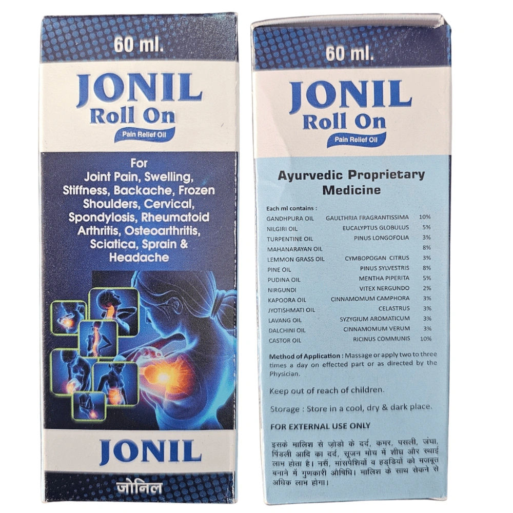 Jonil Roll On (60ml) - Pain Relief Oil