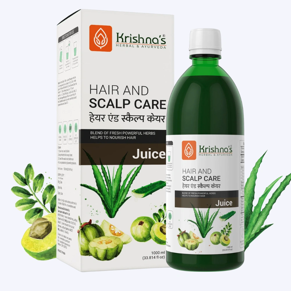 Krishna Hair And Scalp Care Juice (1000ml)