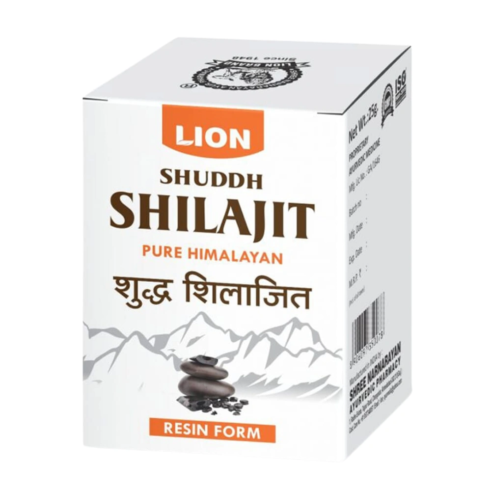 Lion Shuddh Shilajit (Pure Himalayan) (15gm)