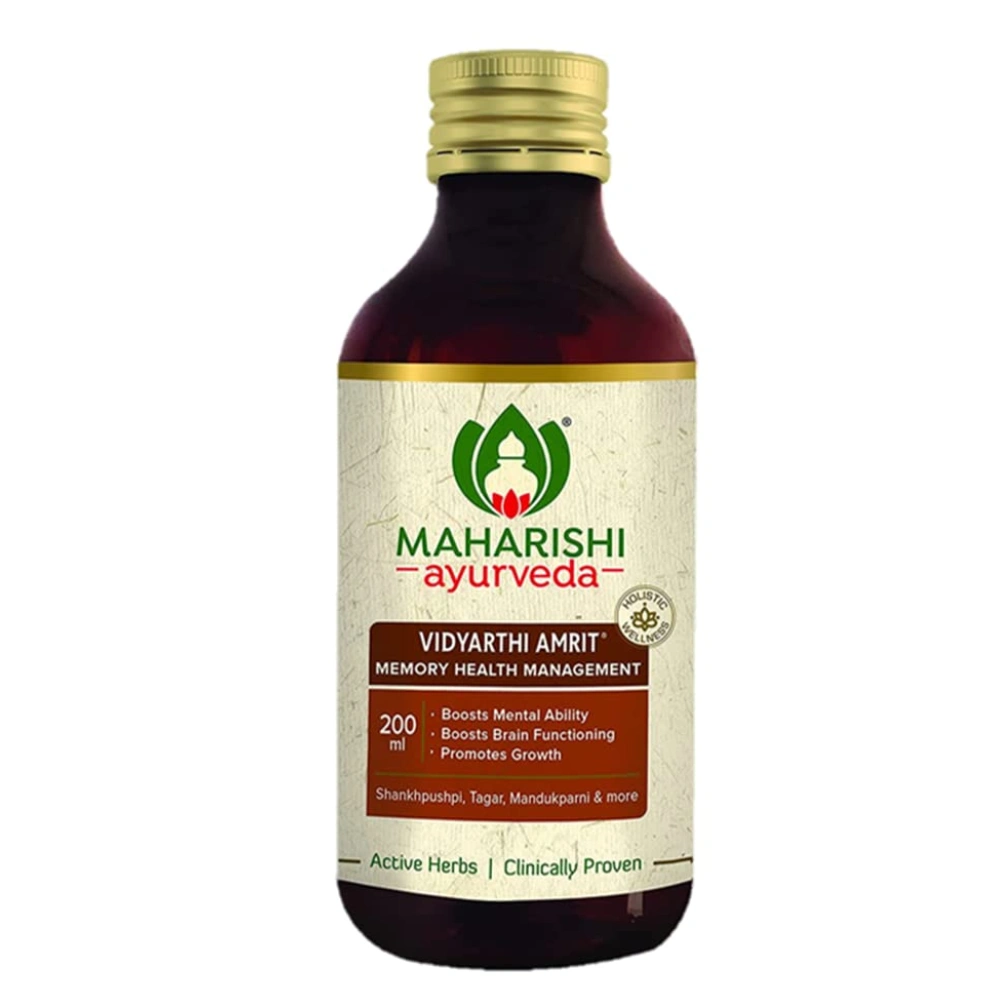 Maharishi Ayurveda Vidyarthi Amrit Syrup (200ml) - Ayush Pharmacy