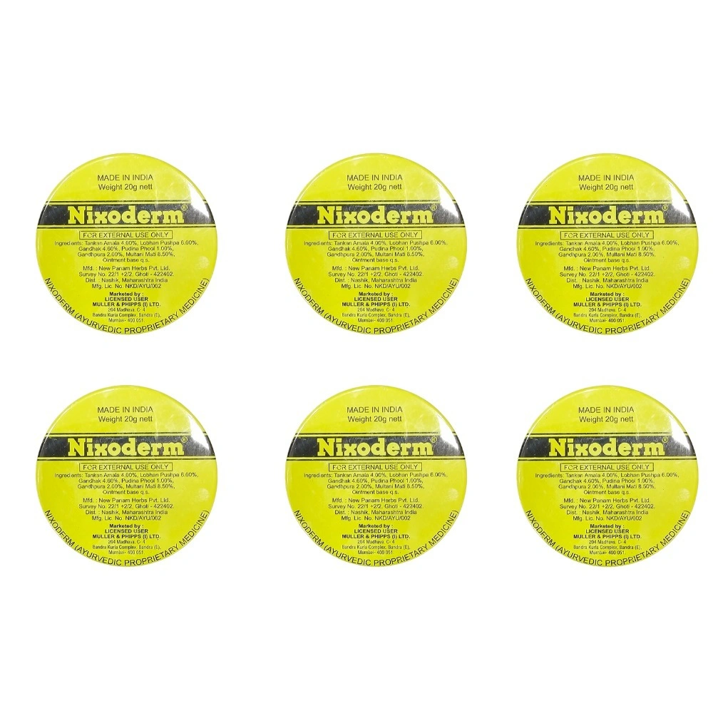 Nixoderm Ointment (20gm) (pack of 6)