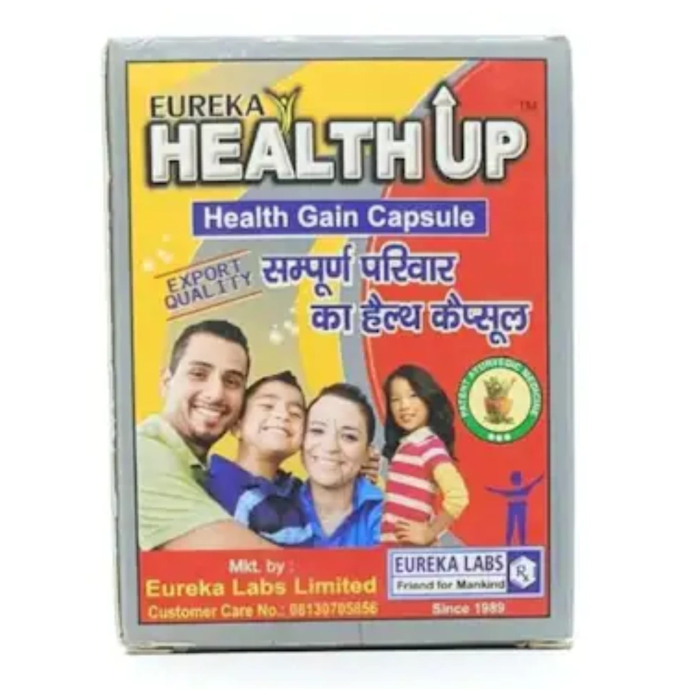Healthup Capsule for Weight Gain (60 Caps) | Buy at Ayush Pharmacy