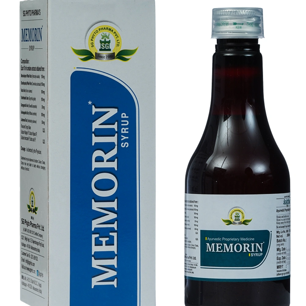 S G Phyto Memorin Syrup (300ml) - Ayush Pharmacy