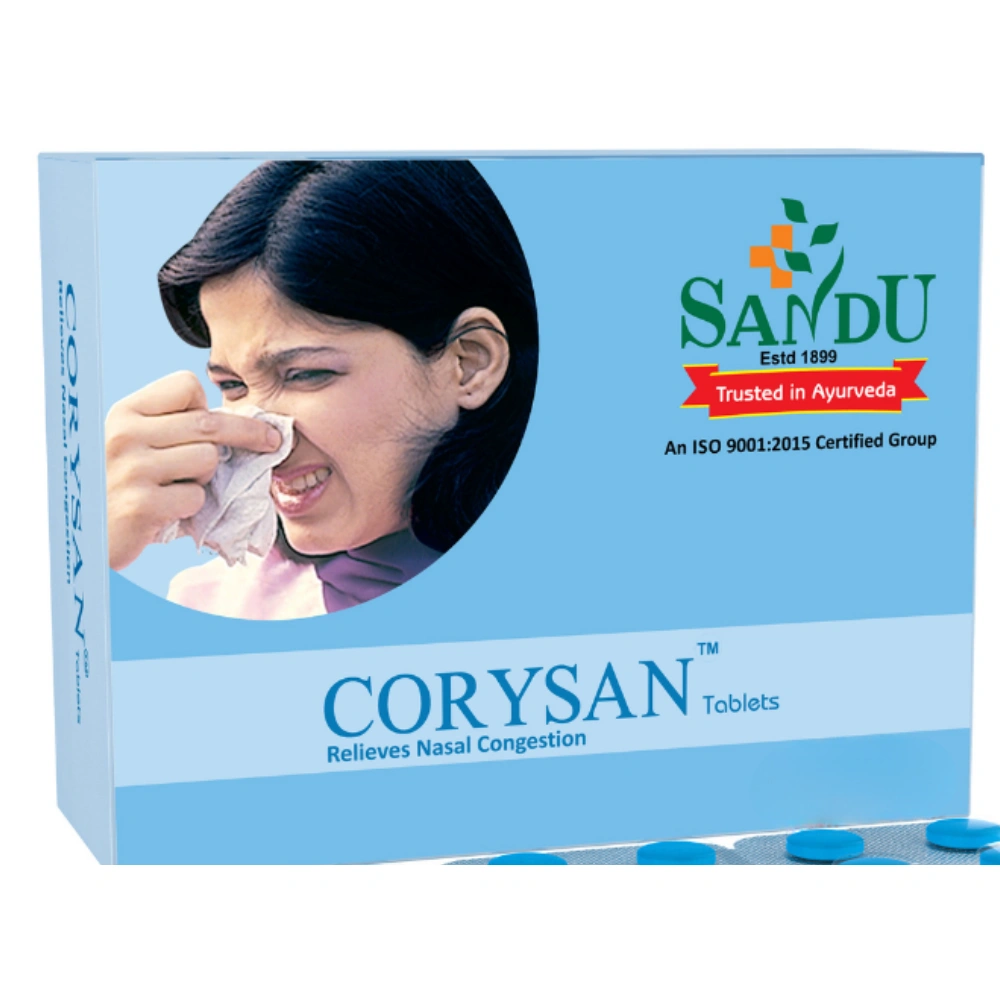 Sandu Corysan Tablets - Ayurvedic Remedy for Cold and Cough | Ayush ...