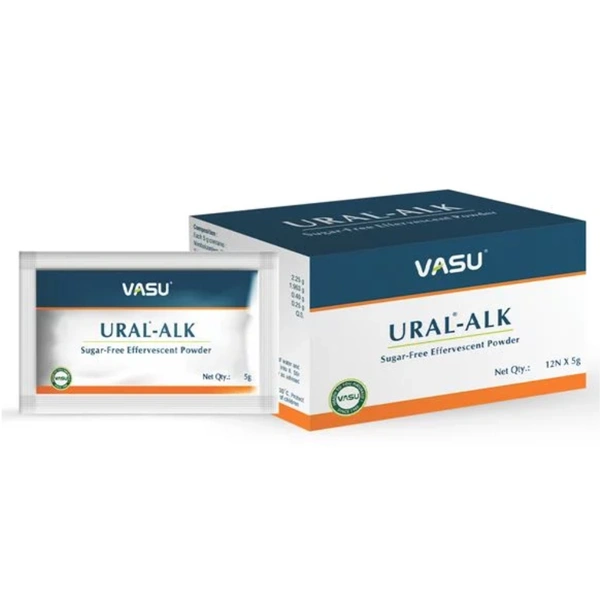 Vasu URAL-ALK Sugar-Free Effervescent Powder (12N X 5g)