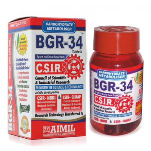 Aimil BGR 34 Tablets (100tab) pack of 3