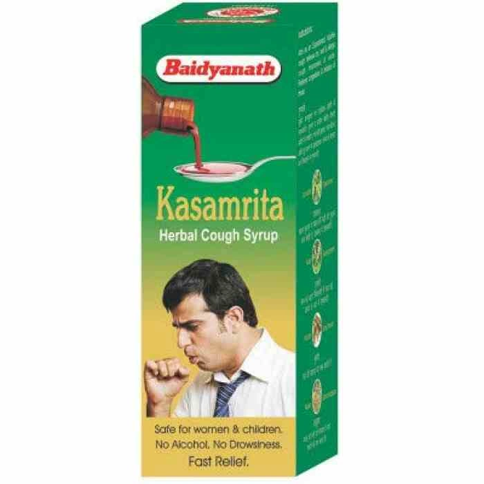 Baidyanath Kasamrit Herbal Cough Syrup (100ml)