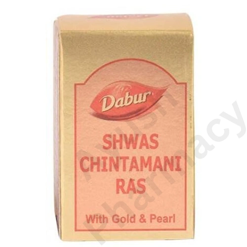 Dabur Shwas Chintamani Ras With Gold