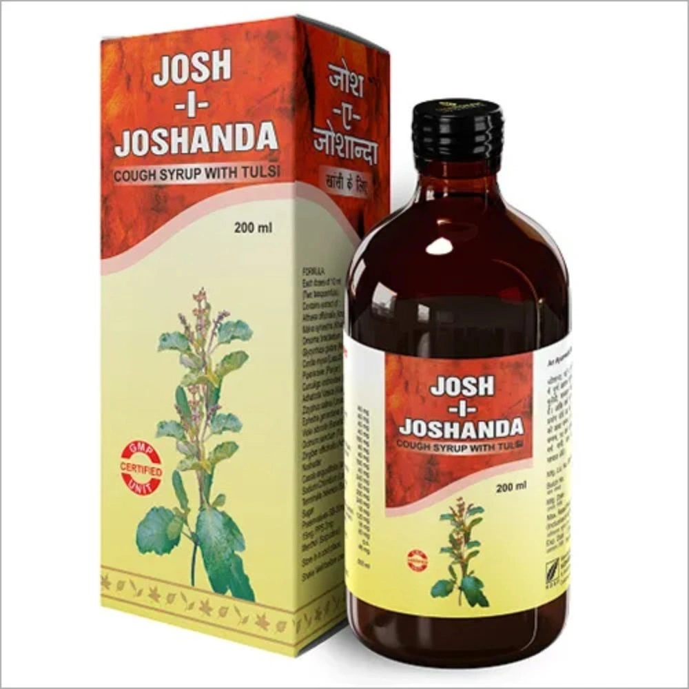 H. Dhari Shah Pharmacy Josh-I-Joshanda Cough Syrup 200ml