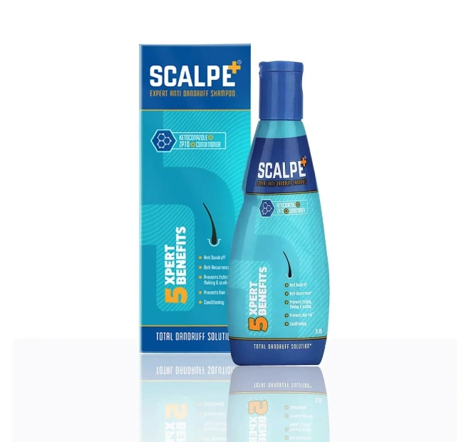 Scalpe Plus Expert Anti Dandruff Shampoo, 75 ml